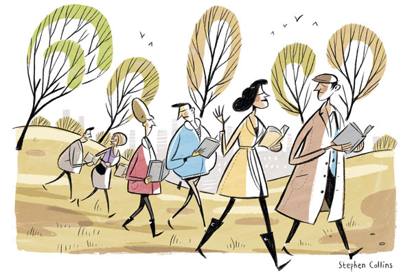 A Walking Book Club – a follow up to the Decatur Book Festival