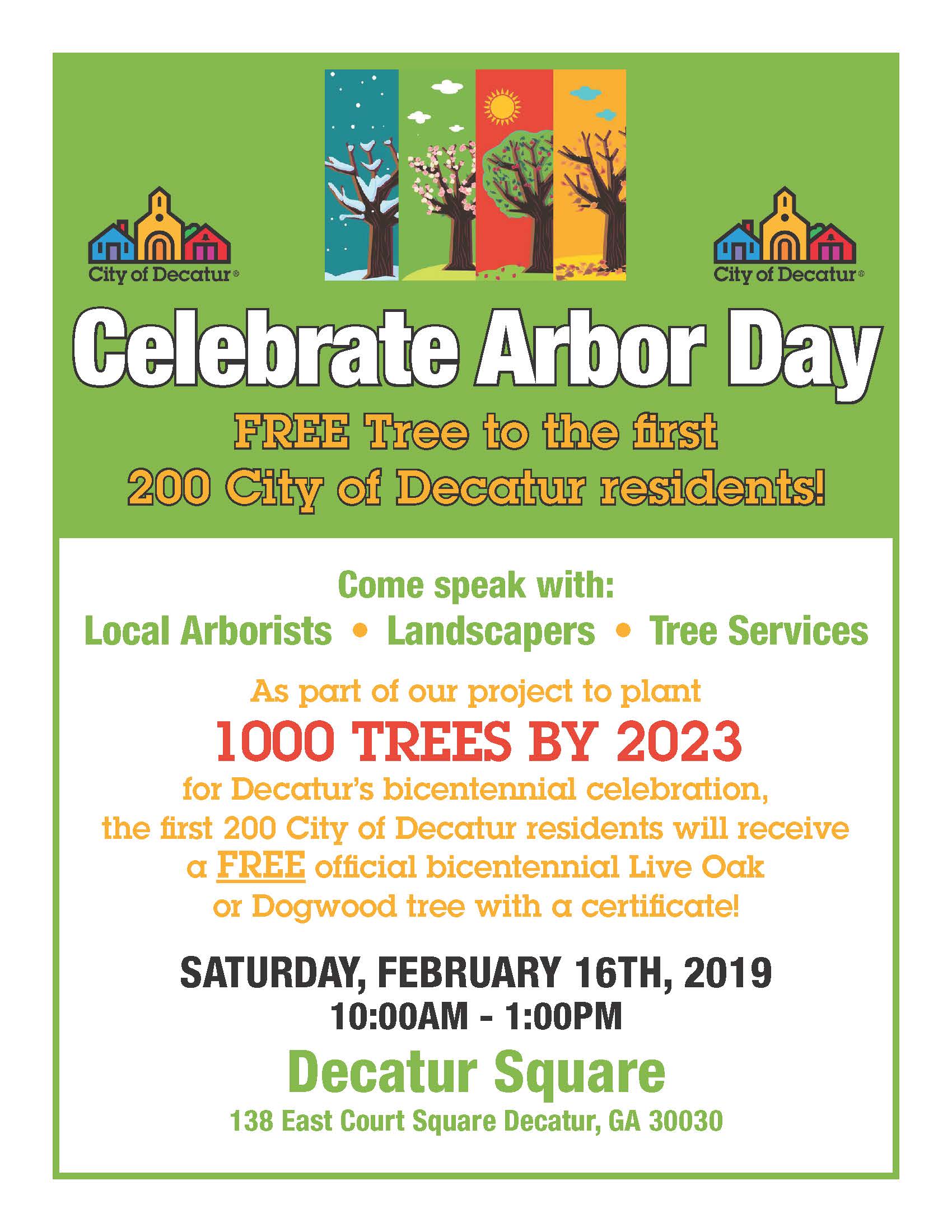 Celebrate Arbor Day with a FREE Tree