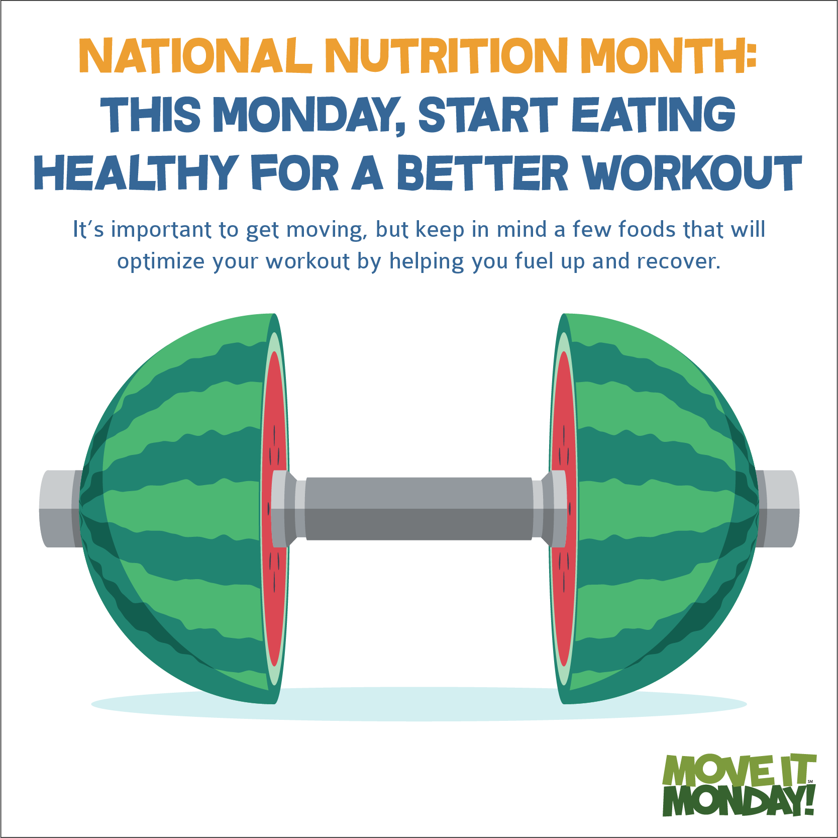 Move It Monday: Eat Healthy for a Better Workout | Decatur Parks ...