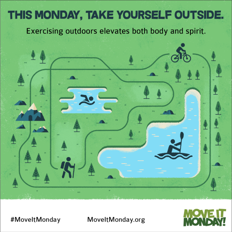 Move It Monday: Take Yourself Outside | Decatur Parks & Recreation
