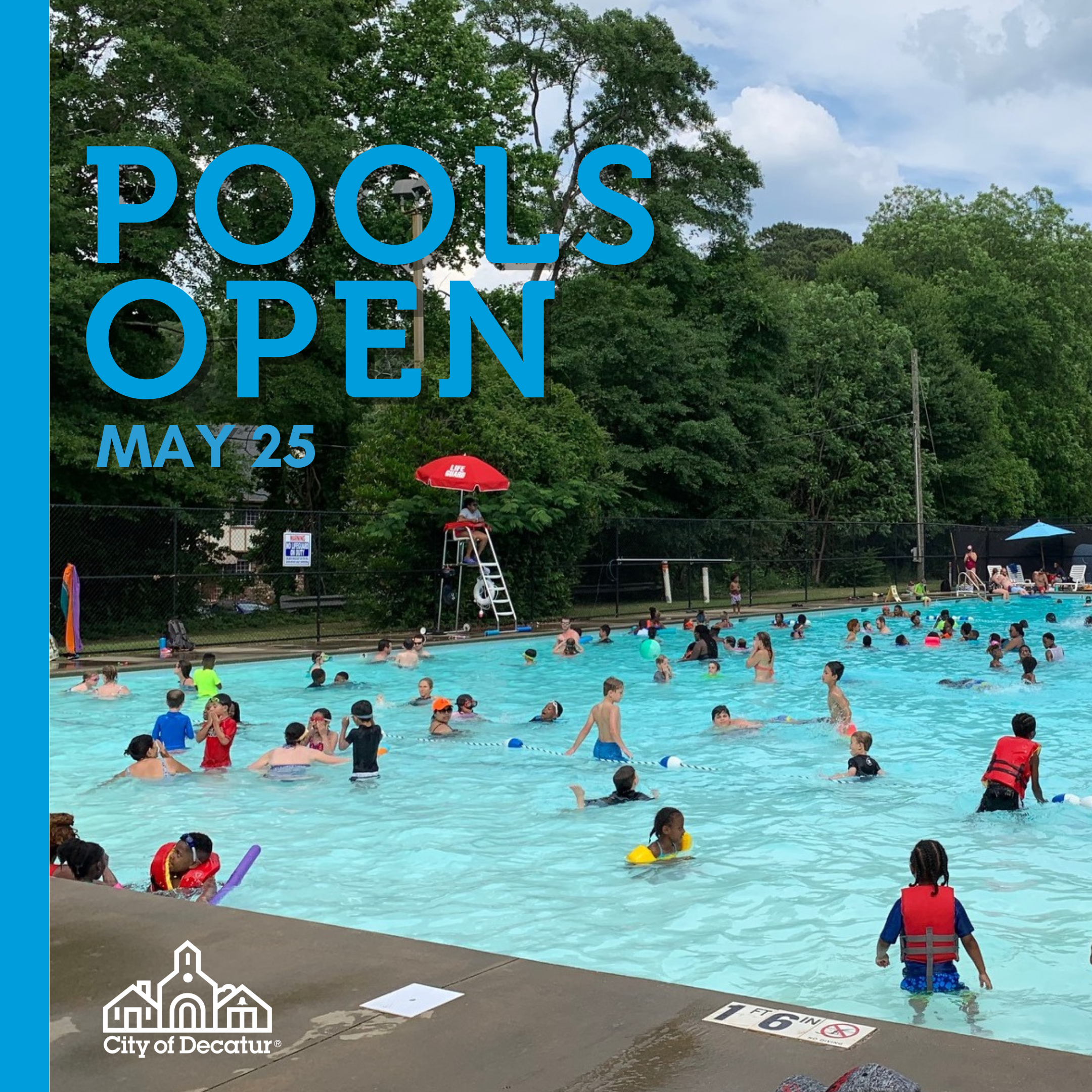 Dive Into Summer: City of Decatur Pools Opening This Saturday ...