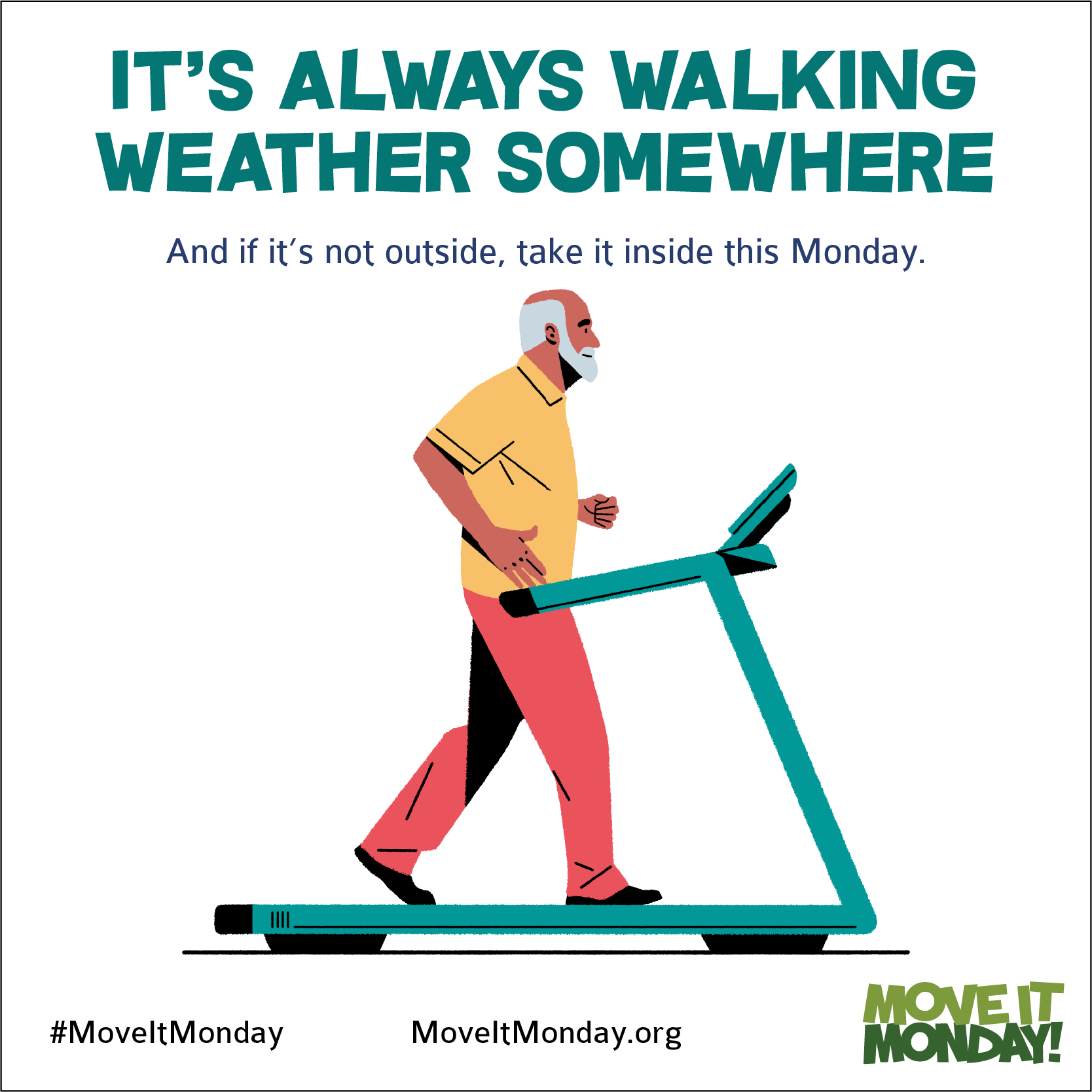5 Ways to Walk a Monday Mile Indoors | Decatur Parks & Recreation